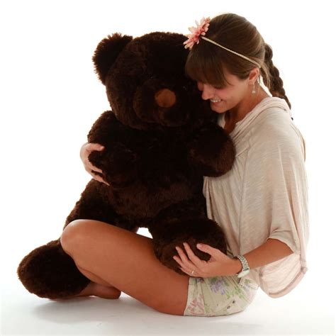 Munchkin Chubs 30 Brown Stuffed Plush Teddy Bear Giant Teddy Bear