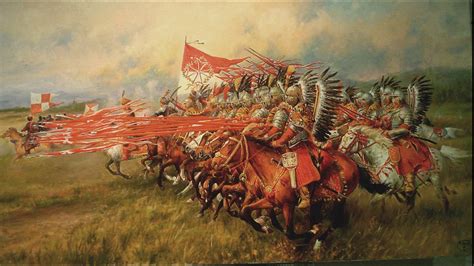 Miroslaw Szeib A Winged Hussar Charge Battle Of Tours Battle Of