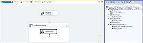 Ssis包部署到数据库使用ssis包将行标题和数据添加到平面文件中 Csdn博客