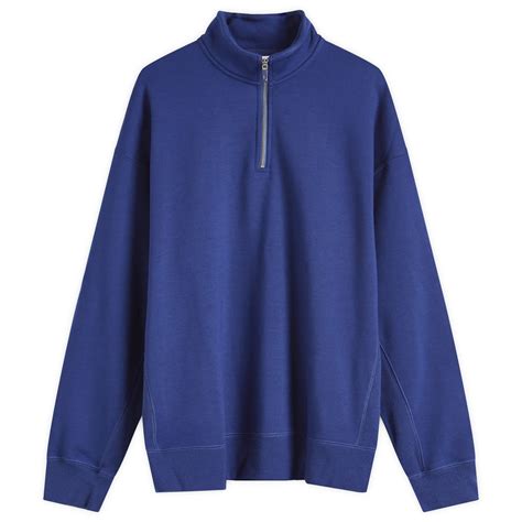 Nike Wool Classics Quarter Zip Top Blue Void End Es