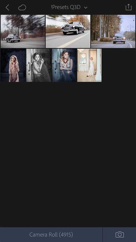 Как перенести свои пресеты в Lightroom Mobile на смартфоне планшете Q3d — Livejournal
