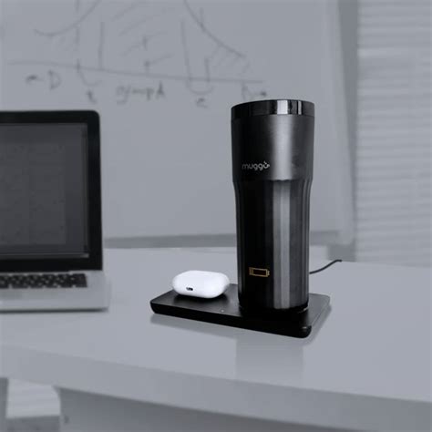 Muggo Mug Temperature Coffee Cup Muggo Smart Coffee Cup