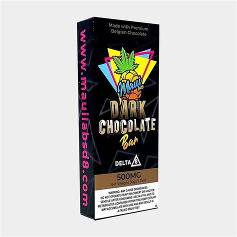 2381 Cbd Maui Labs Delta 8 Chocolate Bar 500mg Leafly
