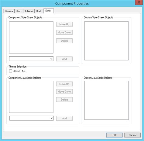 Setting Component Properties