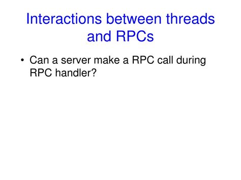 Ppt Essentials Of Distributed Systems Programming And Rpc Concepts