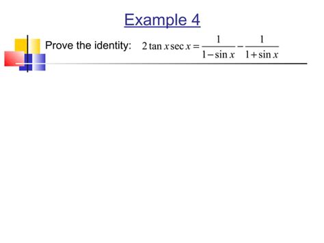 Trig Identities Ppt Physics Science