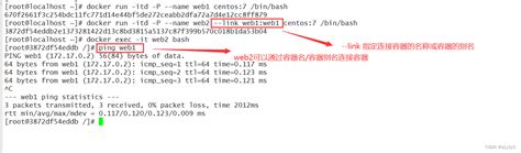 Docker 的数据管理、容器互联、镜像创建