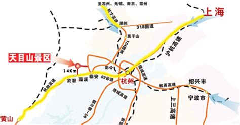 天目山地图 天目山 天目山景区 大山谷图库