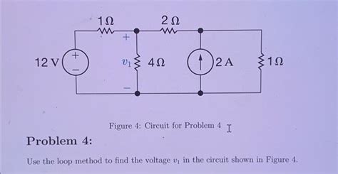 Solved Figure Circuit For Problem I Problem Use The Chegg