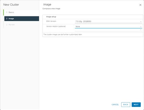 create custom esxi iso image using vlcm vconnect it