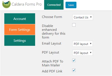 How To Convert Caldera Forms Messages To PDFs WordPress Form Builder Caldera Forms