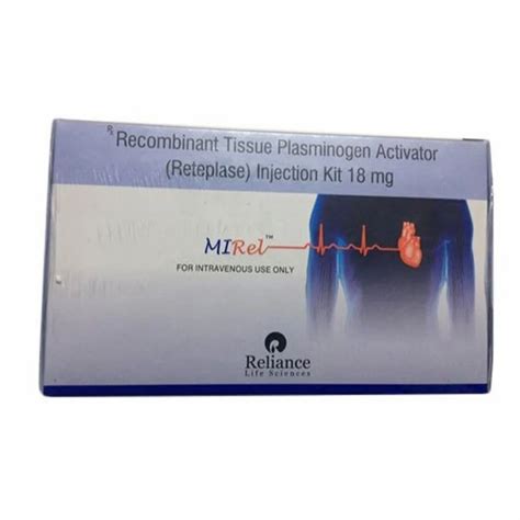 Reteplase Recombinant Injection Mirel Injection Latest Price Manufacturers And Suppliers