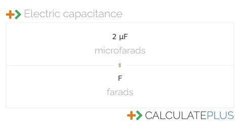 Microfarads To Picofarads Conversion Calculator CALCULATOR VCD