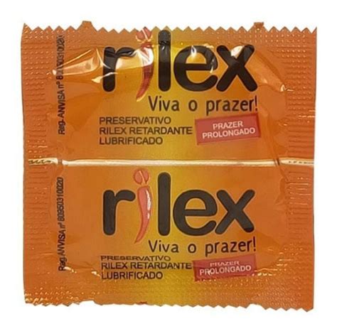 Camisinha Preservativo Retardante Masculino Rilex 3 Unidades Parcelamento Sem Juros