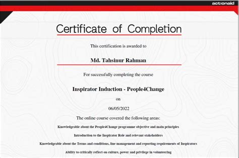 Md Tahsinur Rahman On Linkedin Successfully Completed