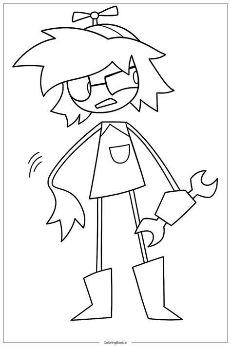 Cubbies Coloring Page 2025