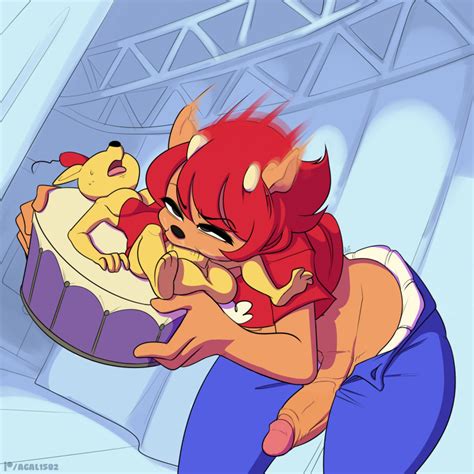 Rule 34 2futas A Gal A Gal1502 Agal1502 Anthro Balls Big Breasts Big