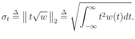 Gaussian Window And Transform