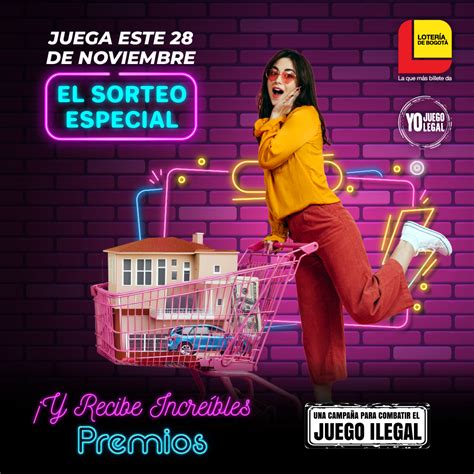 Sorteo Especial 28 De Noviembre Lotería De Bogotá