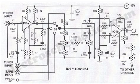 Preamplifier Schematic