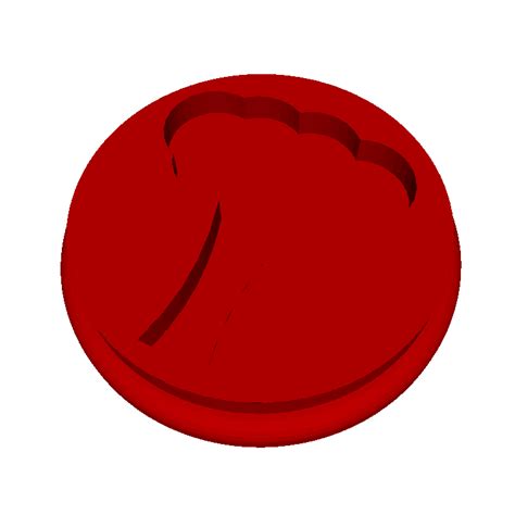 3d Printable Nuclear Launch Button