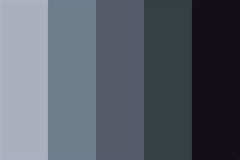 Muted Bluish Color Palette Muted Bluish Color Palette