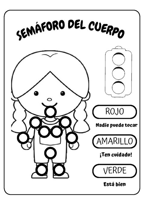 Semaforo Del Cuerpo Psicologia Educativa S E M Á F O R O Del C U E