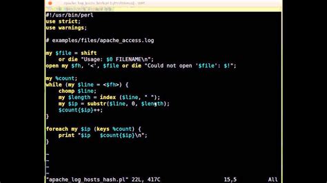 Beginner Perl Maven Tutorial 716 Solution Improve Apache Log