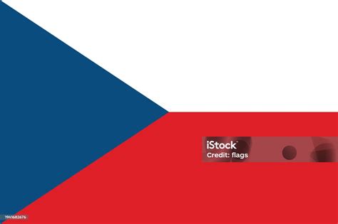 Flag Of The Czech Republic Flag Icon Standard Color Standard Size A