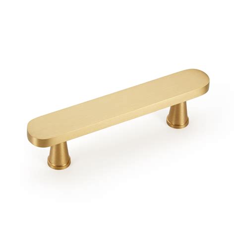 Koppalive 2 Pack Solid Brass Cabinet Pulls Gold Handles For Cabinets Gold Dresser Drawer Pulls