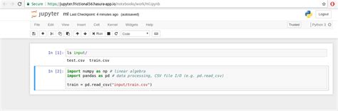 Github Tirumaraiselvankaggle Python Notebook Sample Project To Run