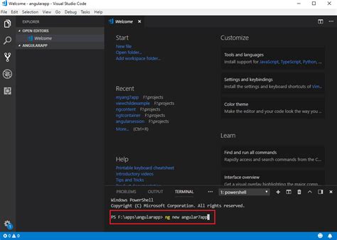 Angular 7 Create Project