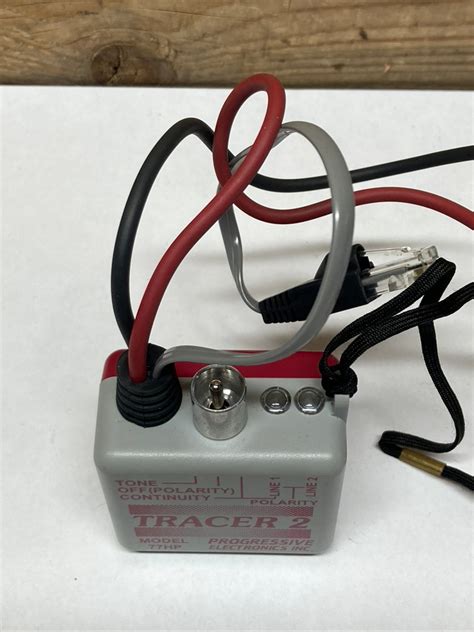 Progressive 200ep Inductive Amplifier And 77hp Tracer 2 Tone Generator Probe Kit