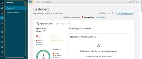 Enhanced Graphical User Interface Netscaler® Console Service