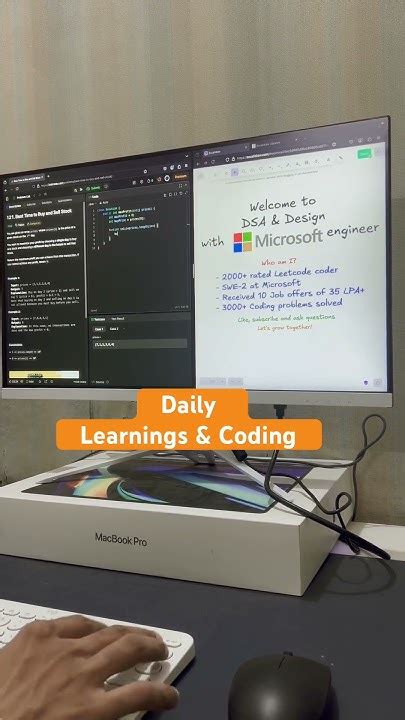 Daily Design And Dsa With Microsoft Engineer Shorts Leetcode Youtube