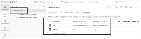 RabbitMQ Postman으로 RabbitMQ API 호출 테스트