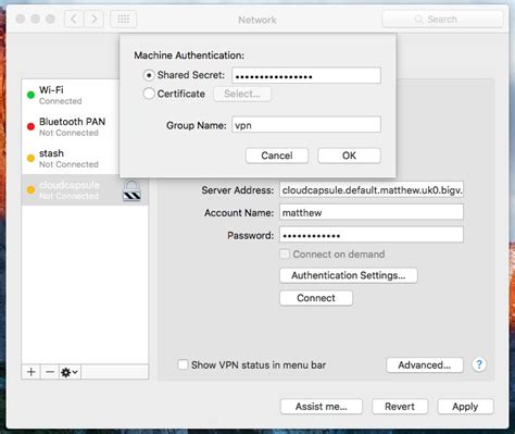 Configuring Time Machine To Backup To Your Bytemark Cloud Server