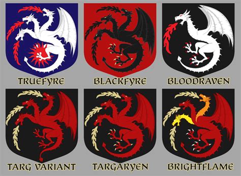Targaryen Logos Casa Targaryen Logo Vector Burnsocial