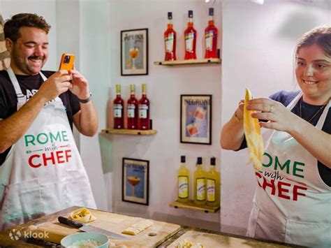 Spiritz And Spaghetti Cooking Class In Rome Klook