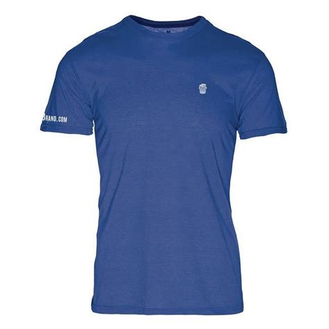 Recyclenbrand Rm101trw Xl Triblend Crew T Shirt For Mens True Royal