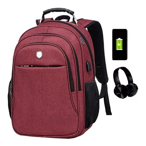 Mochila Notebook Entrada Usb E Fone Masculina Casas Bahia