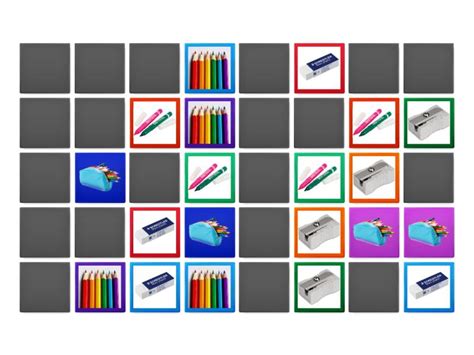 Babe Objects Memotest Matching Pairs