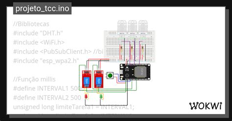 Projetotccoficial Wokwi Esp32 Stm32 Arduino Simulator
