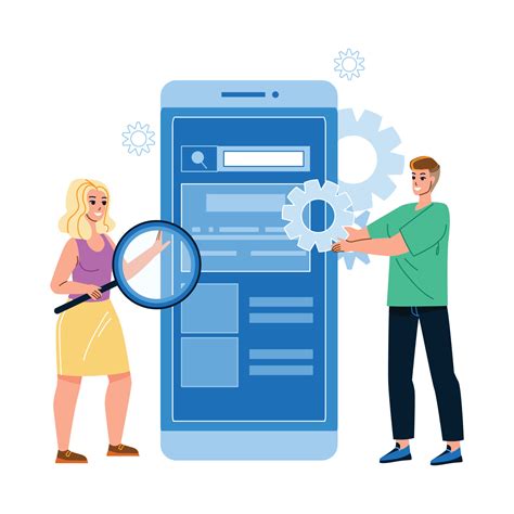 Usability Testing Making It Developers Vector 17317120 Vector Art At Vecteezy