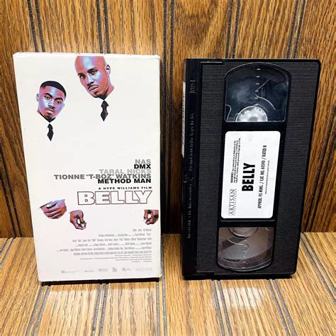 Belly Vhs 1999 Dmx Nas Hype Williams Method Man Vintage 90s Movie Etsy