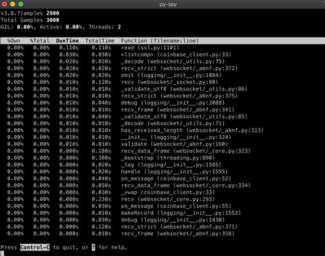 Profiling Python Code With Py Spy