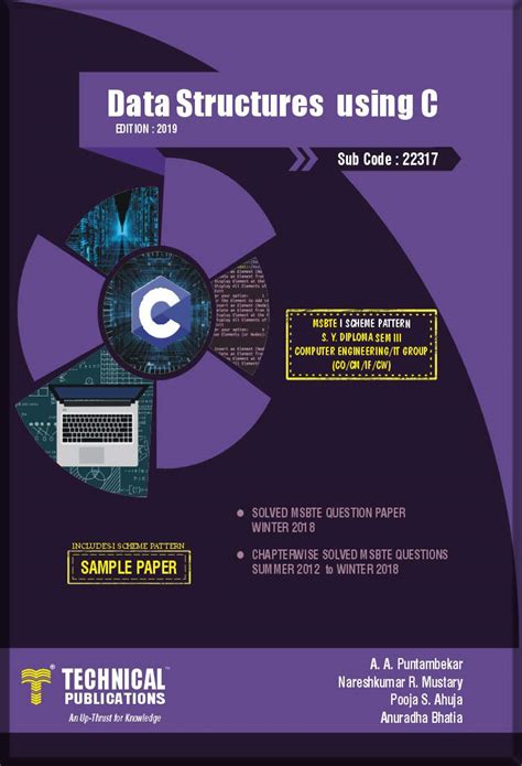 Data Structures Using C For S Y Dip Msbte I Scheme Iii Comp