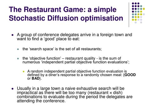 Ppt An Introduction To Search And Optimisation Using Stochastic