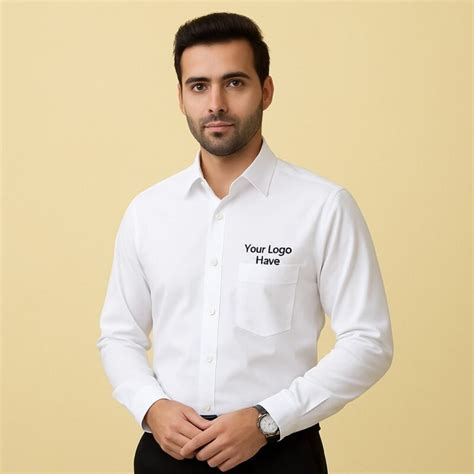 Scott Custom Printed Formal Office Shirt With Logo