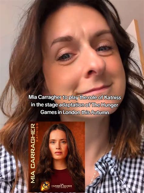 Mia Carragher To Star As Katniss In Hunger Games London Tiktok
